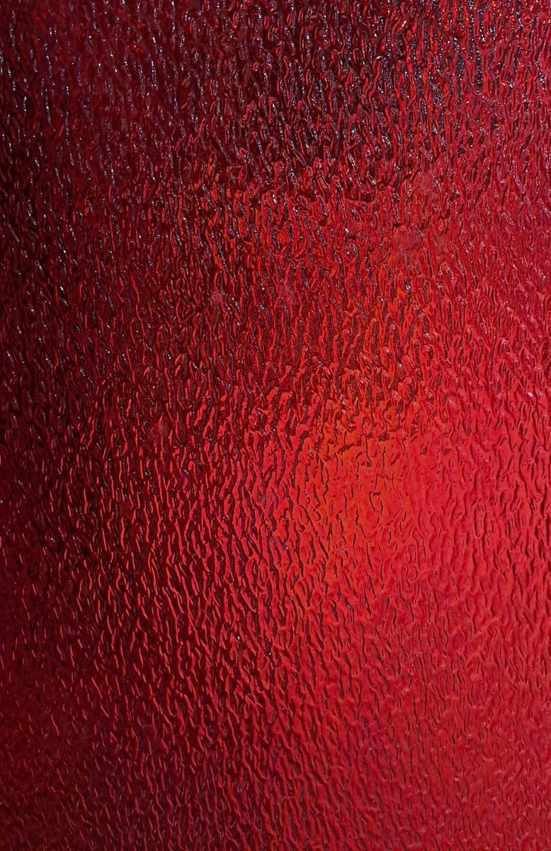 Wissmach Glass 18 G 32x21 Cathedral Red Granite half stock sheet ...